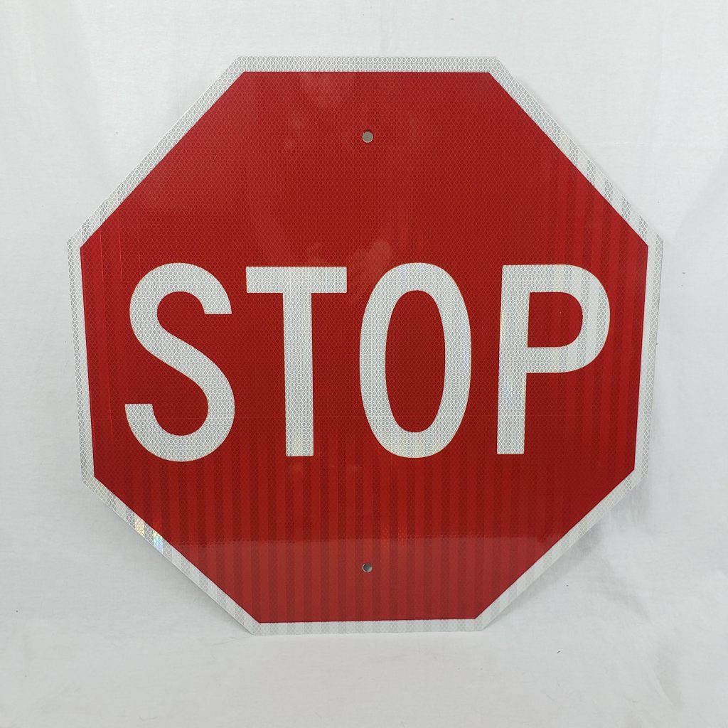 Railroad Tools and Solutions, Inc. | ALUMINUM “STOP” SIGN