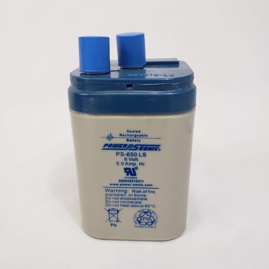 Railroad Tools and Solutions, Inc. | LANTERN BATTERY, 6 VOLT RECHARGEABLE: 1.8 LBS.