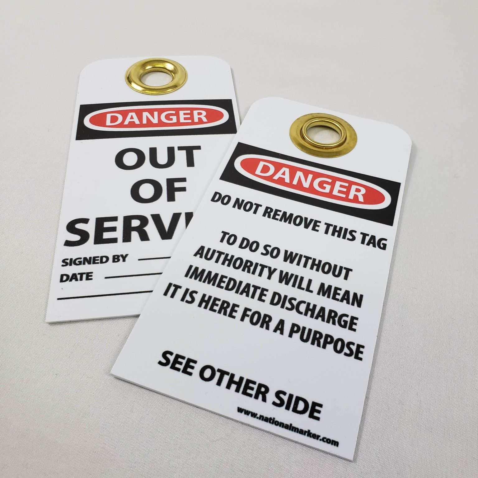 Railroad Tools and Solutions, Inc. | OUT OF SERVICE SWITCH LOCK OUT TAG