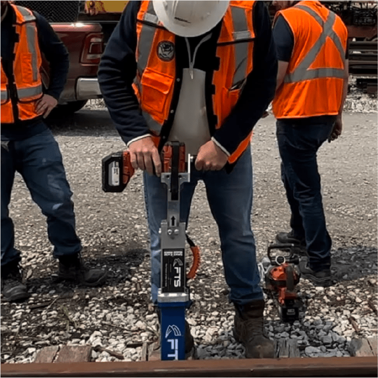 Railroad Tools and Solutions, Inc. | SpikeEase Battery Spike Puller