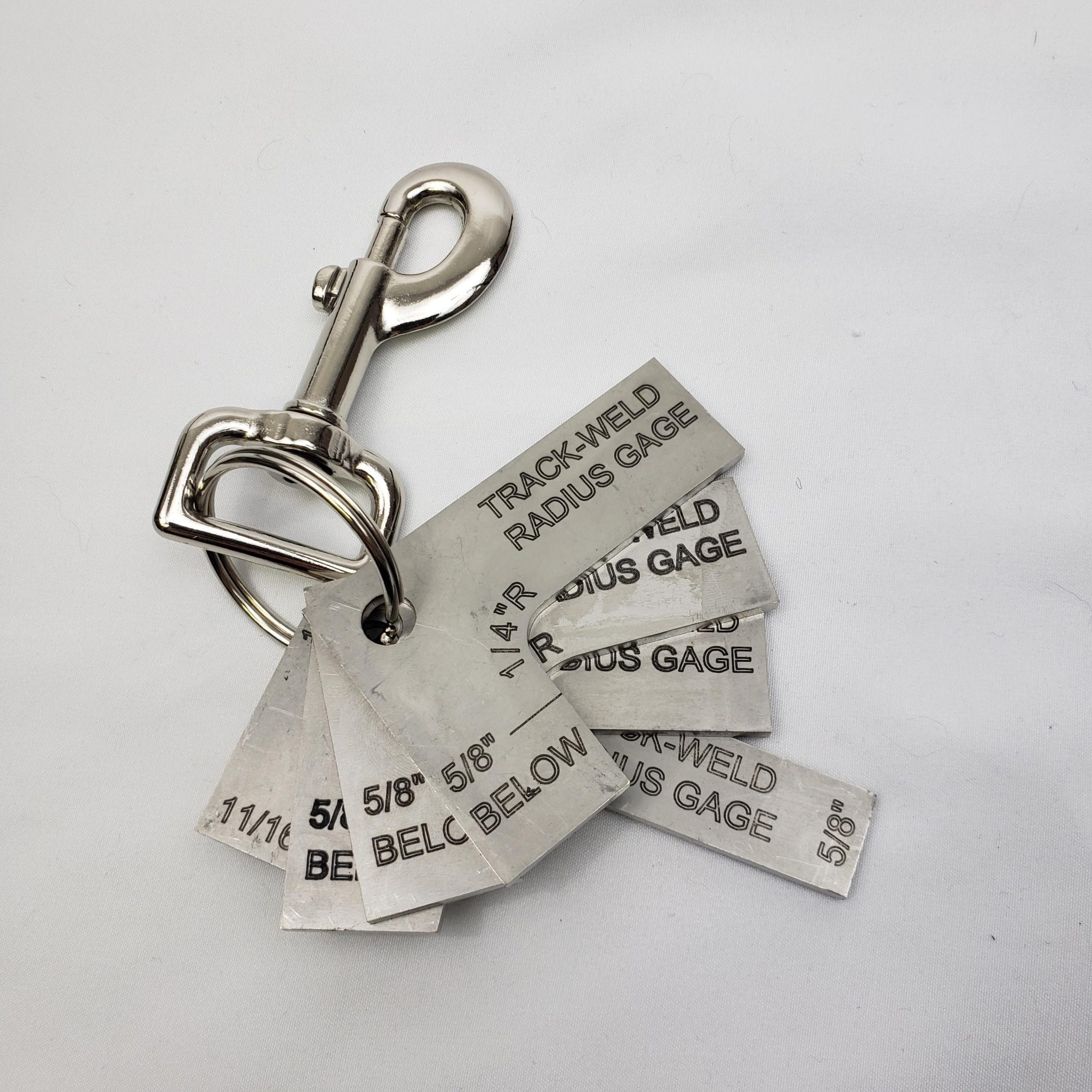 Railroad Tools and Solutions, Inc. | SET OF 4 RADIUS GAUGES