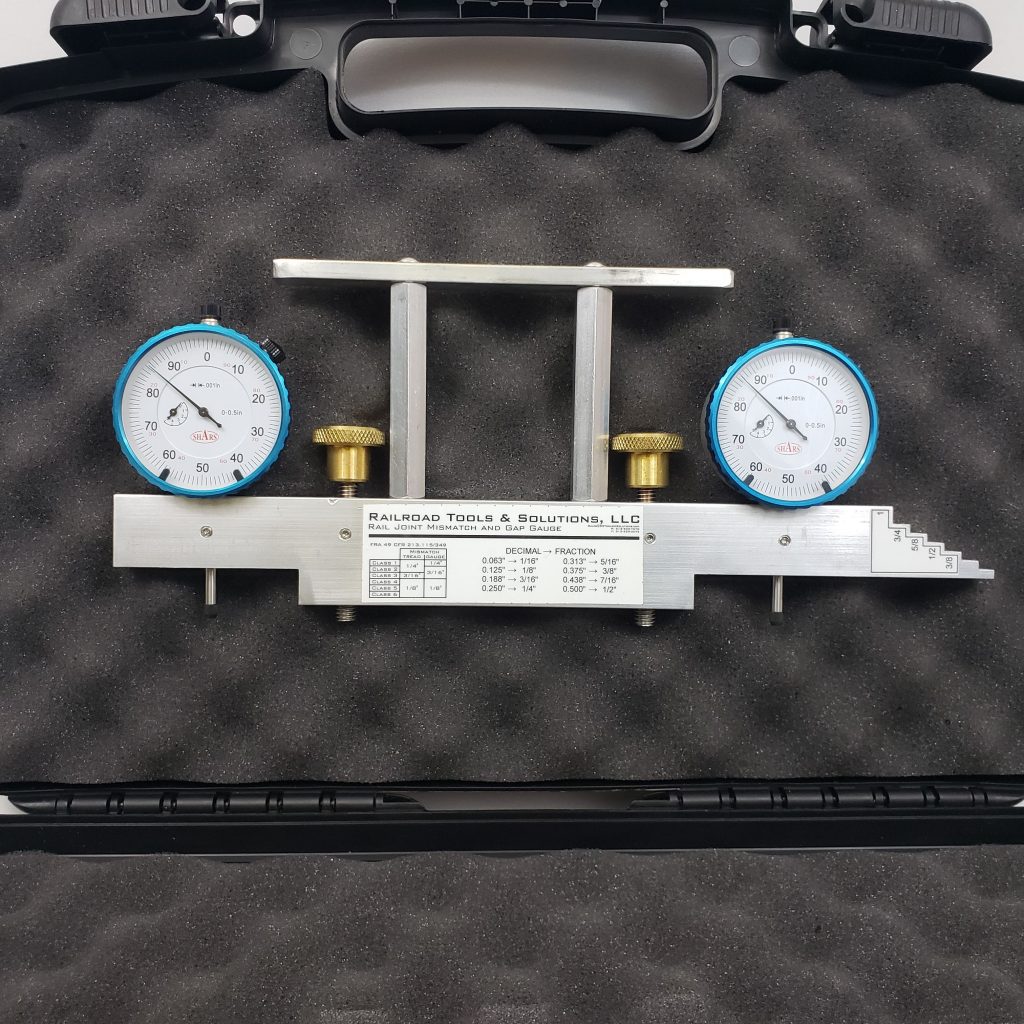 Railroad Tools and Solutions, Inc. | JOINT MISALIGNMENT GAUGE: W/ CASE