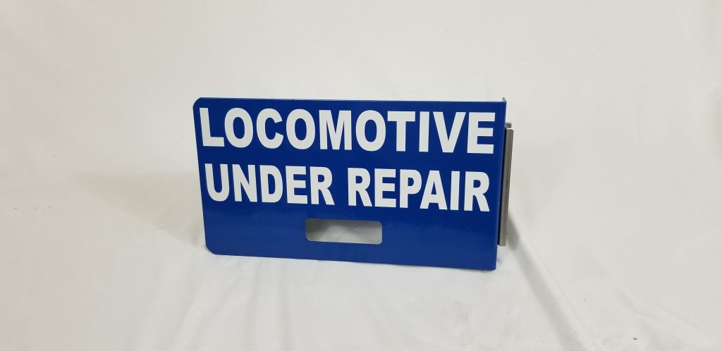 Railroad Tools and Solutions, Inc. | LOCO UNDER REPAIR MAGNETIC SIGN