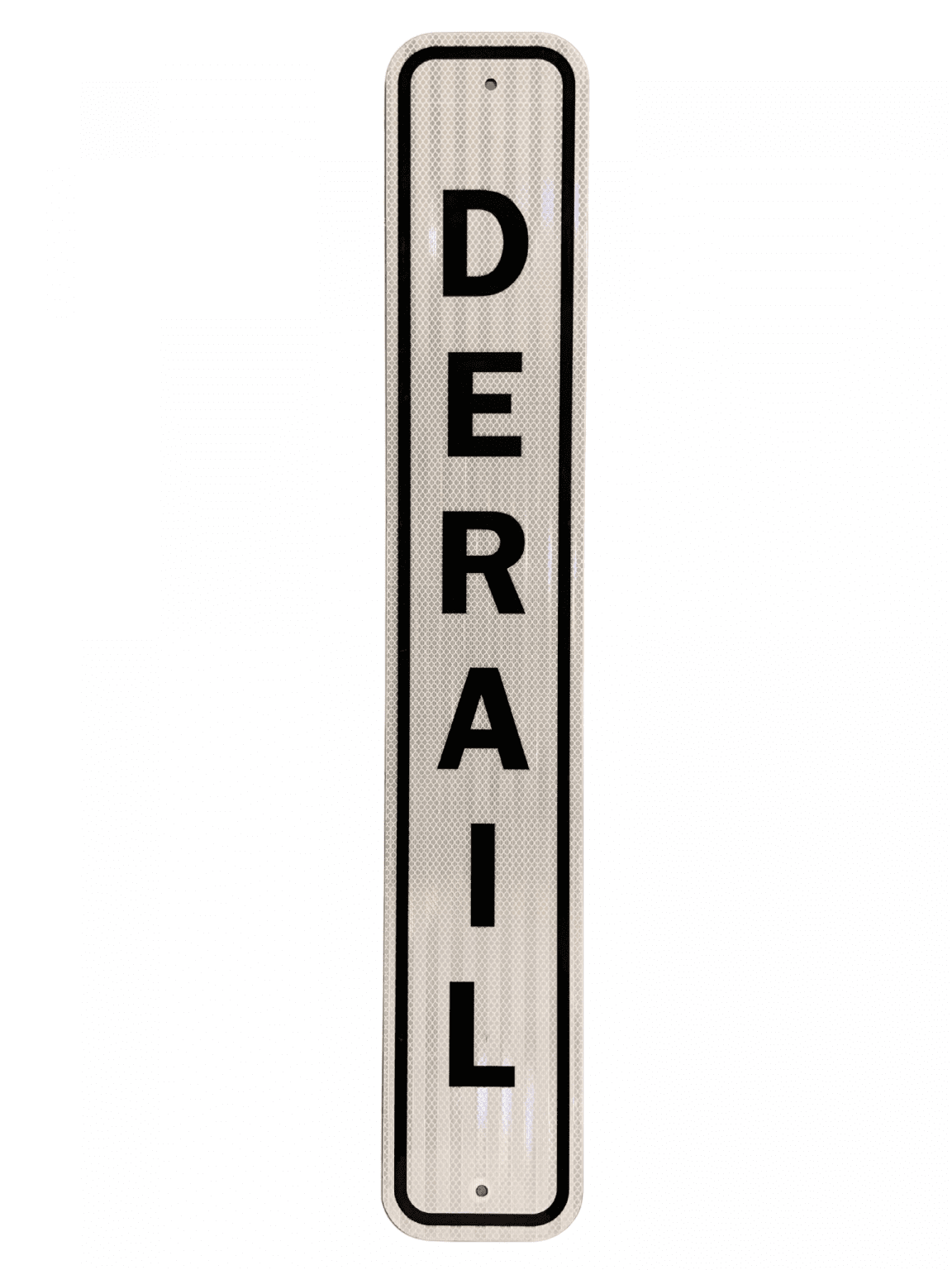 Railroad Tools and Solutions, Inc. | DERAIL SIGN VERTICAL